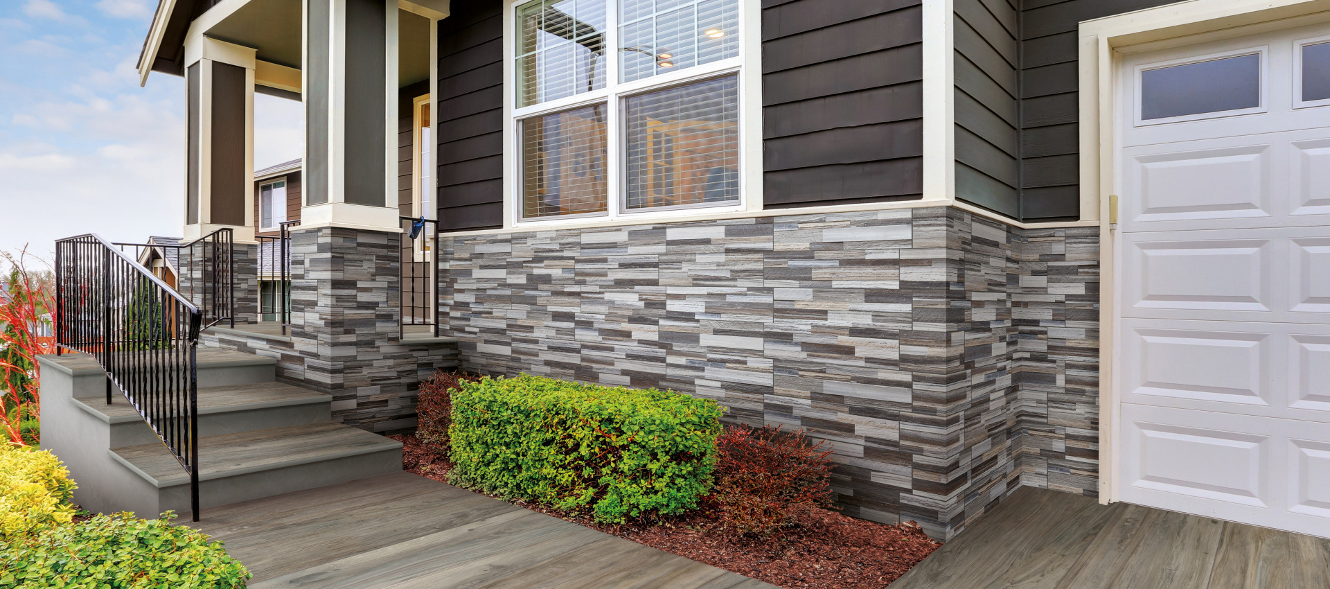 Palissandro Wall Cladding Porcelain Slabs | Porcelain Paving Direct